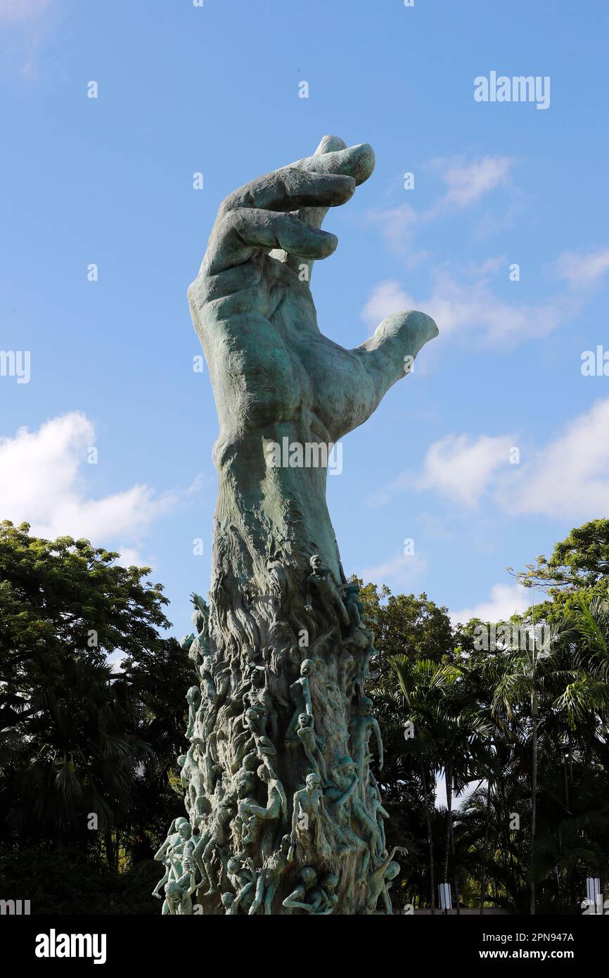 The Sculpture of Love and Anguish, the centerpiece of the Jewish ...