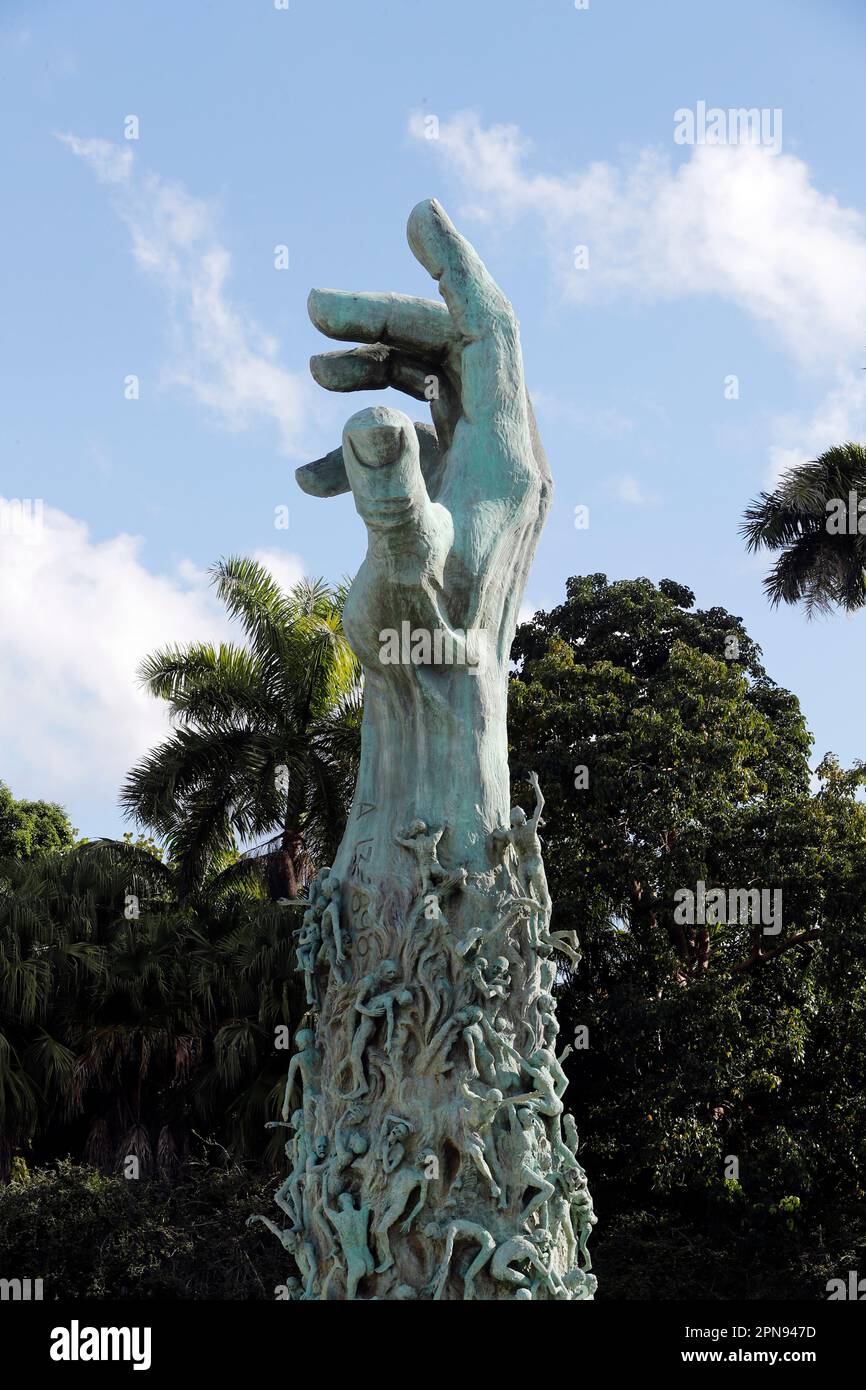 The Sculpture of Love and Anguish, the centerpiece of the Jewish ...