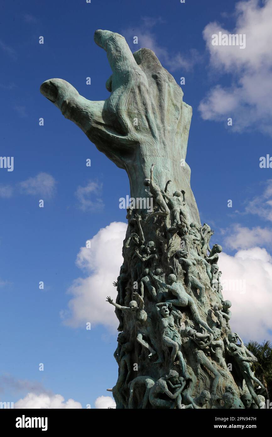 The Sculpture of Love and Anguish, the centerpiece of the Jewish ...