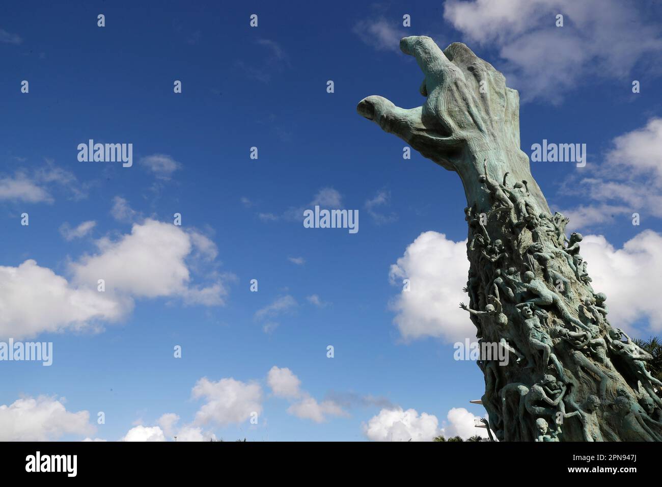 The Sculpture of Love and Anguish, the centerpiece of the Jewish ...