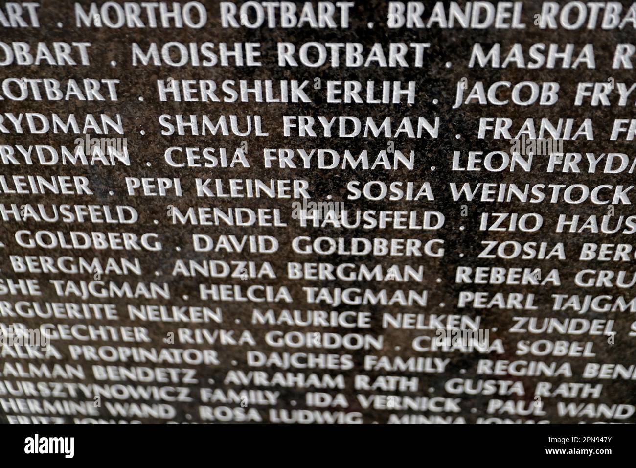 The Jewish Holocaust Memorial, designed by Kenneth Treister in memory ...