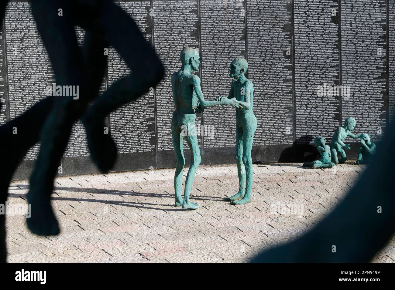 The Jewish Holocaust Memorial, designed by Kenneth Treister in memory ...