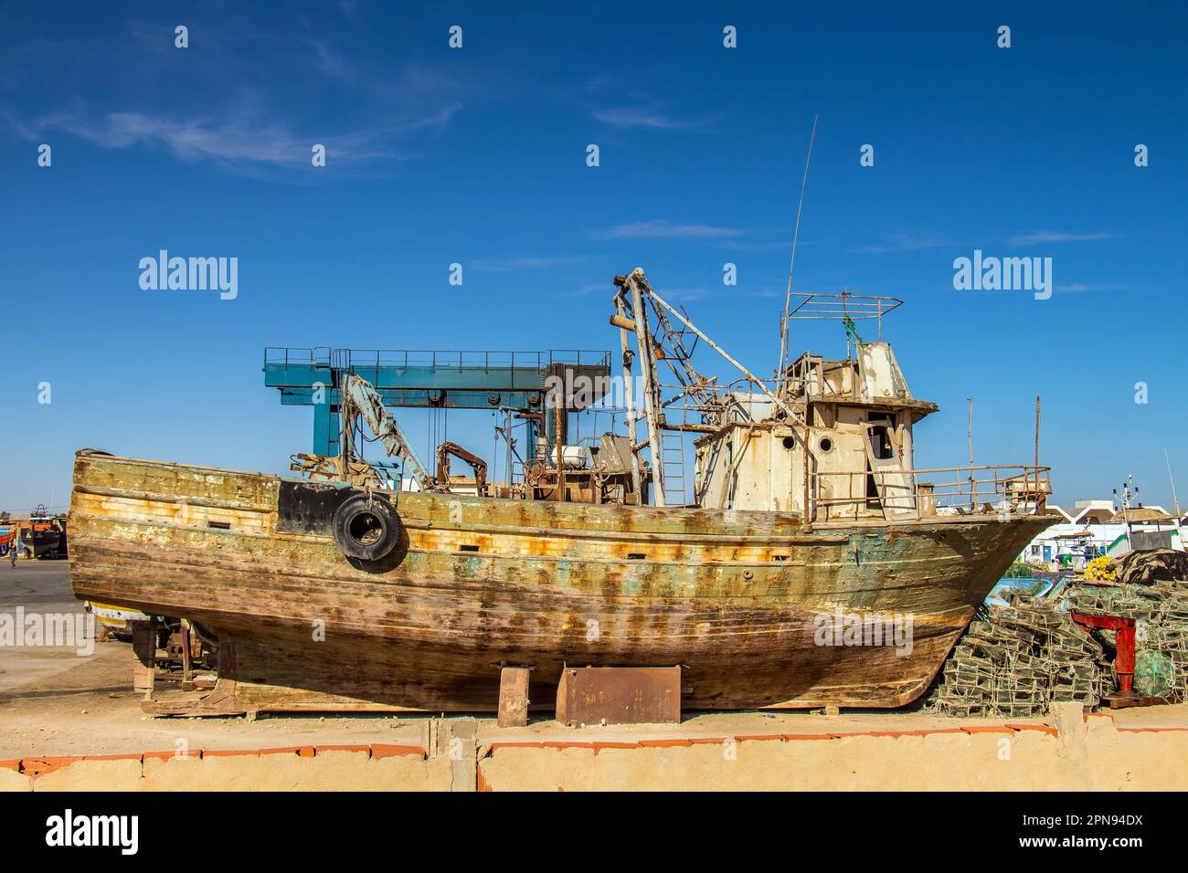 Fishing Port of Gabès, Tunisia, North Africa Stock Photo - Alamy