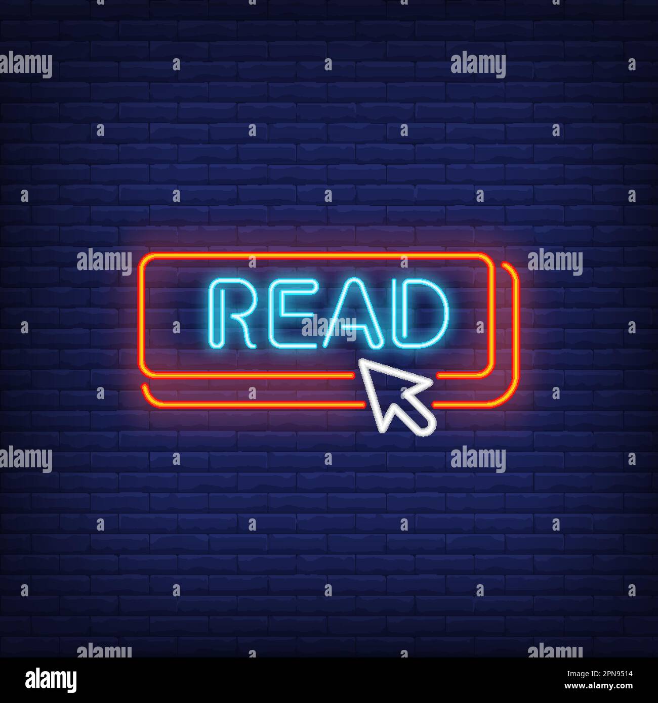 Library sign neon Stock Vector Images - Alamy