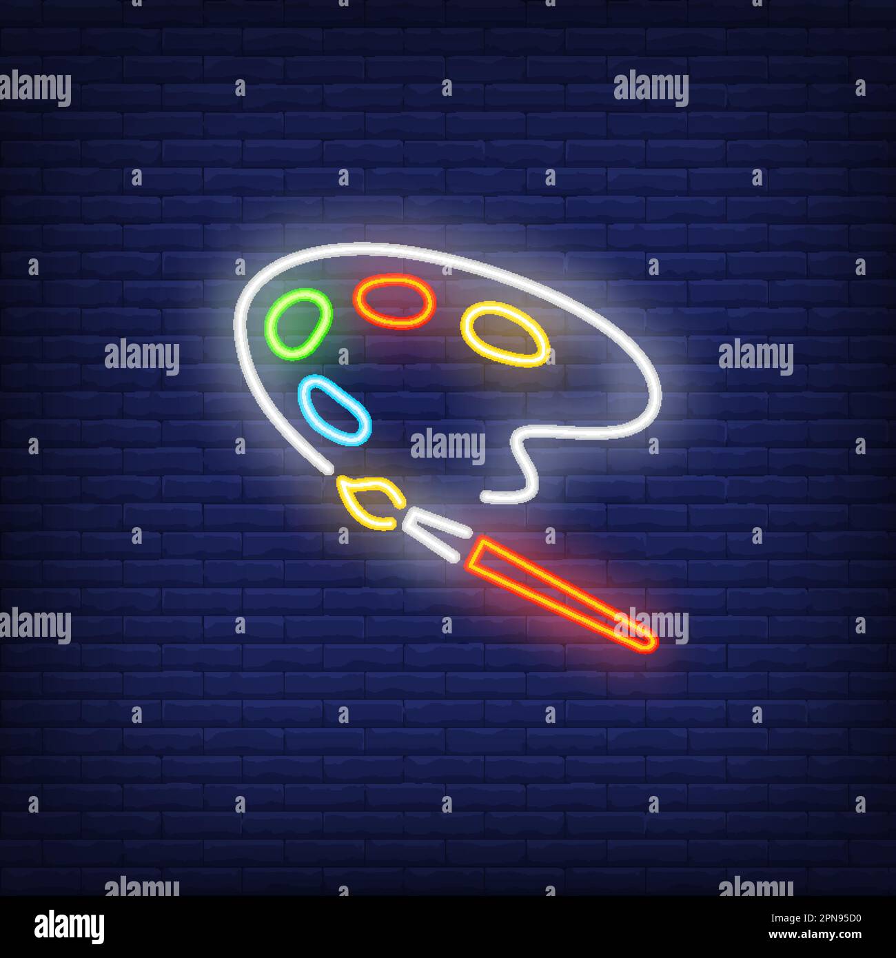 Luminous palette hi-res stock photography and images - Alamy