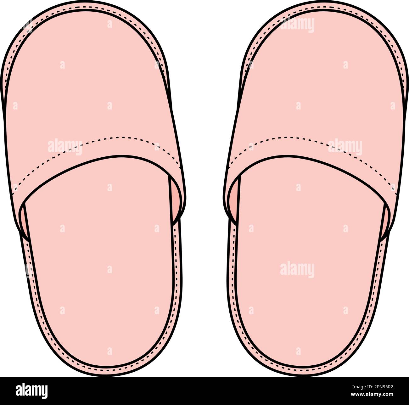 Bath slippers Cut Out Stock Images & Pictures - Alamy