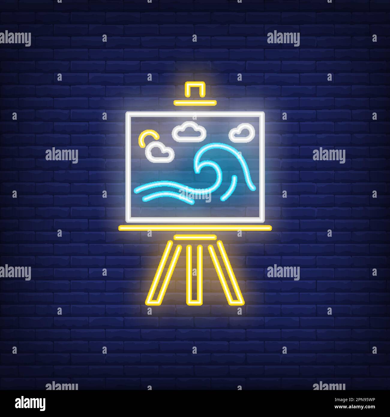 Painting picture canvas hi-res stock photography and images - Alamy