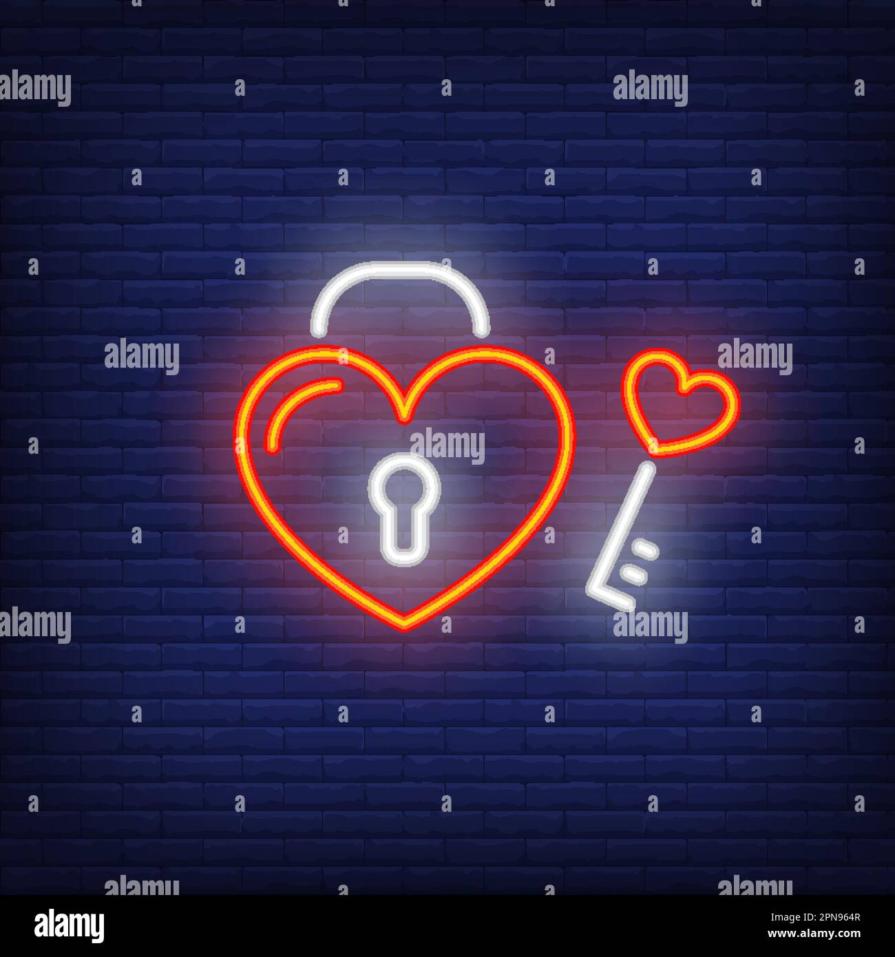 Perfect match neon sign Stock Vector Image & Art - Alamy