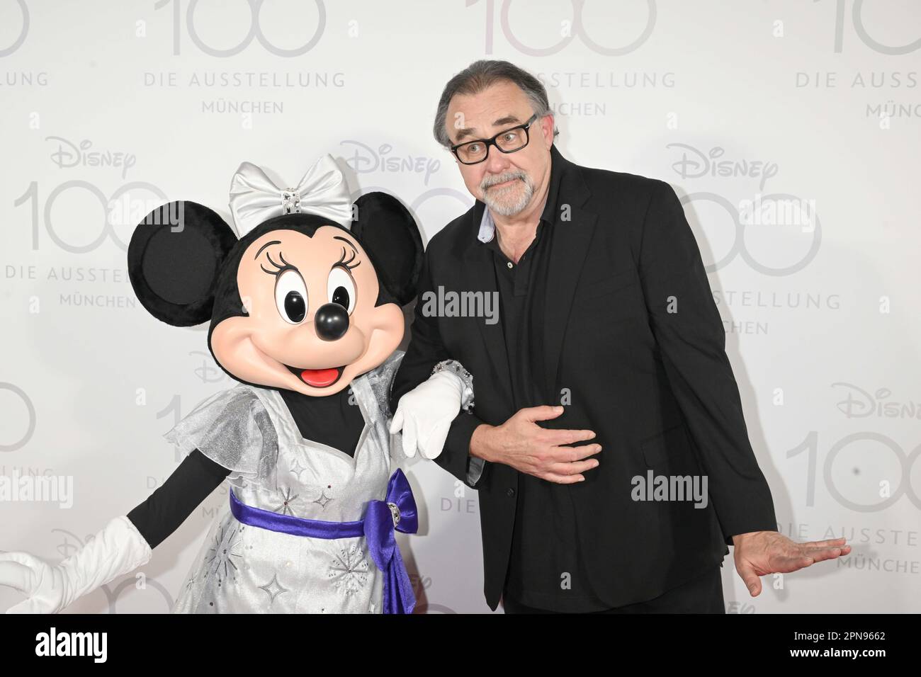 Munich, Germany. 17th Apr, 2023. Film producer Don Hahn presents ...