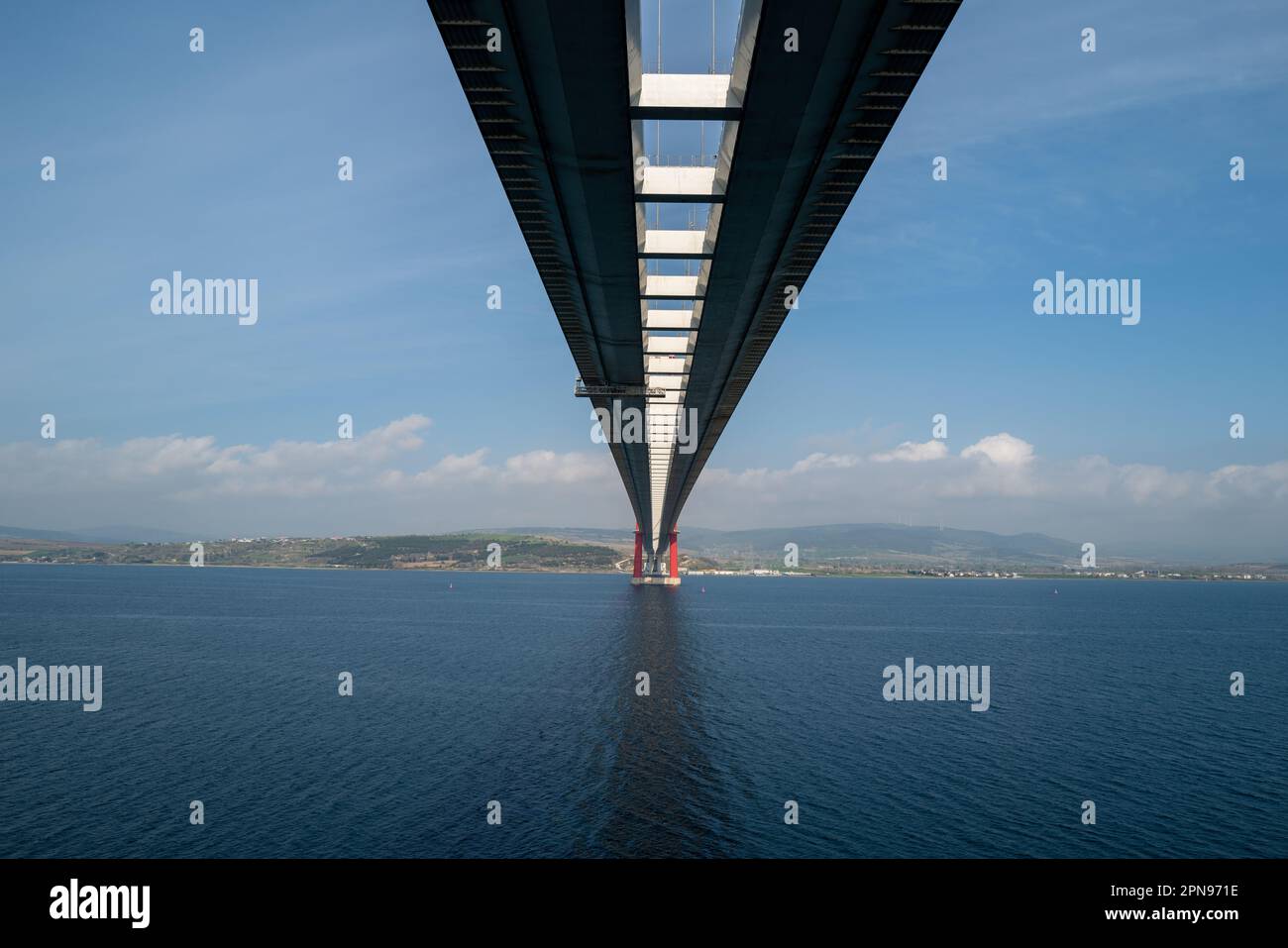 Çanakkale 1915 Bridge is the longest suspension bridge in the world ...