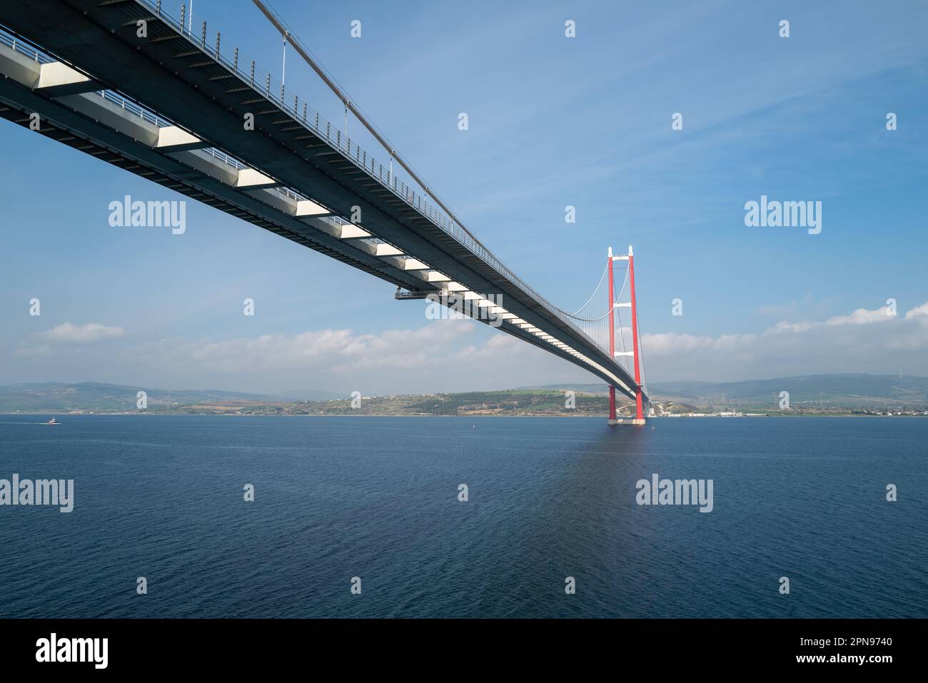 Çanakkale 1915 Bridge is the longest suspension bridge in the world ...