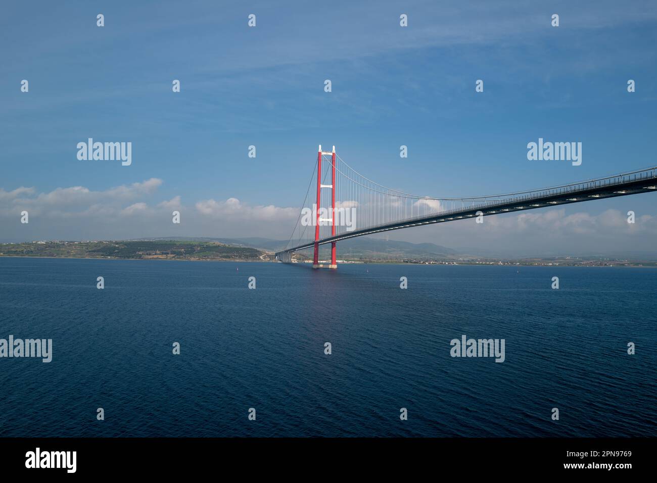 Çanakkale 1915 Bridge is the longest suspension bridge in the world ...