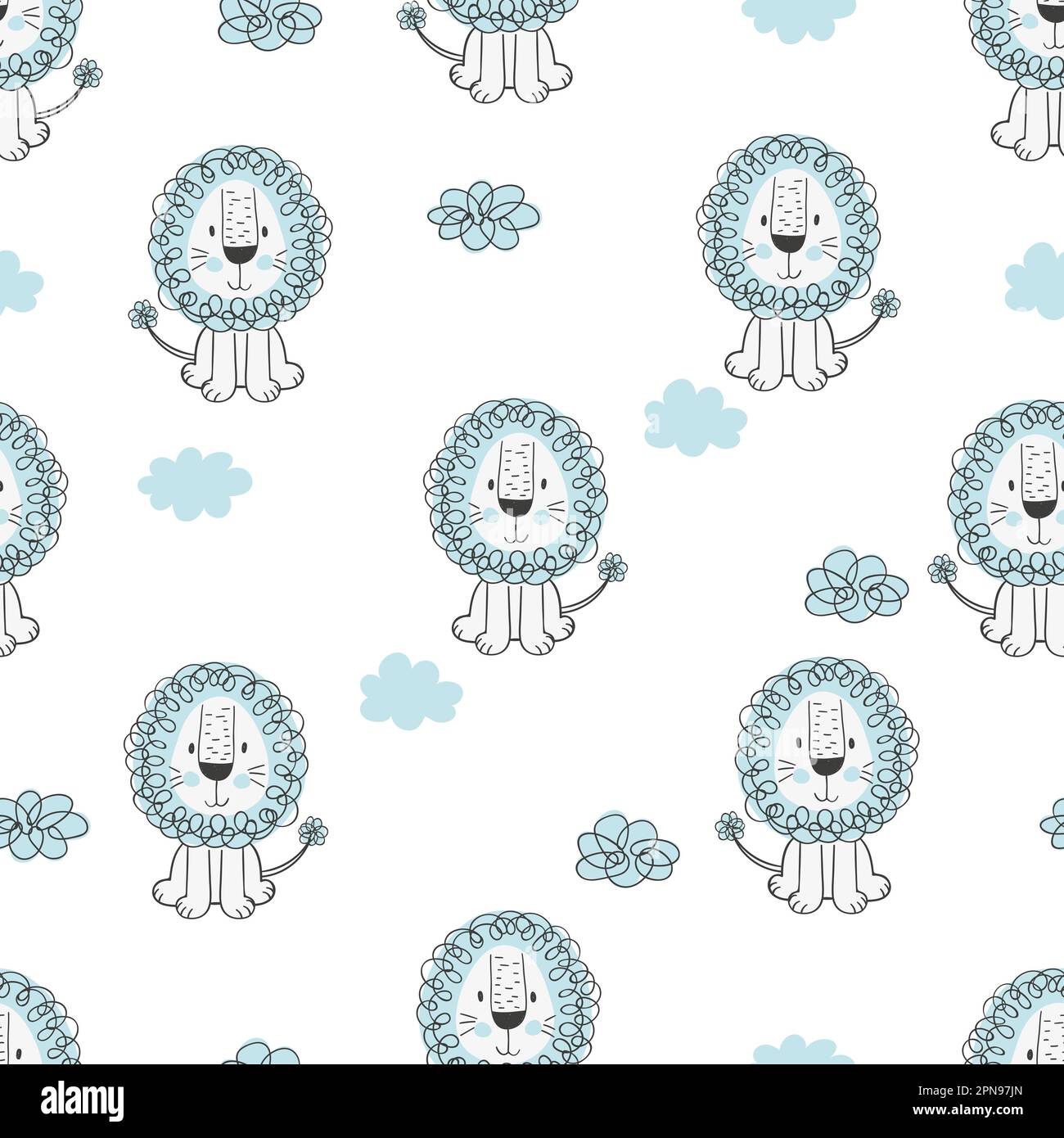 Cute baby lions Stock Vector Images - Alamy