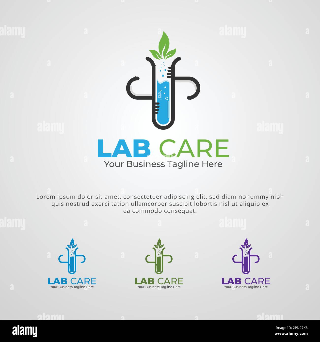 Medical Laboratory Logo Design