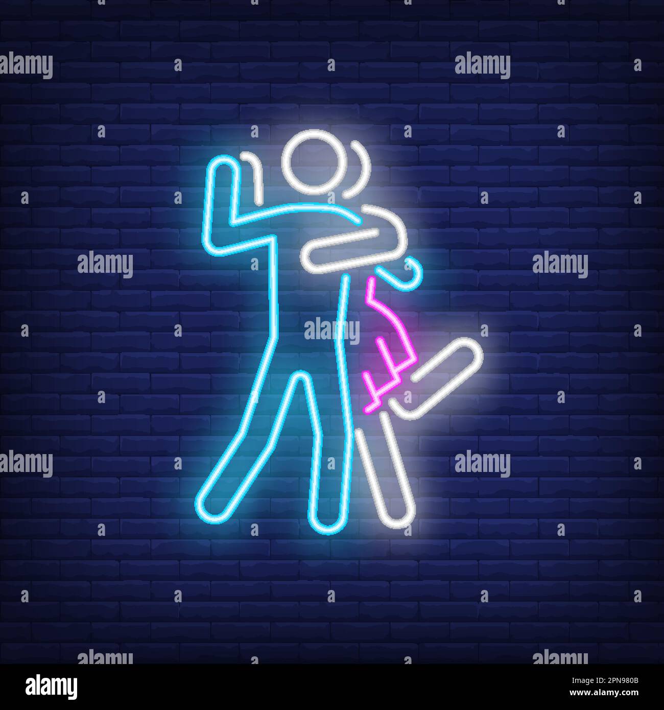 Stick figure dance hi-res stock photography and images - Alamy