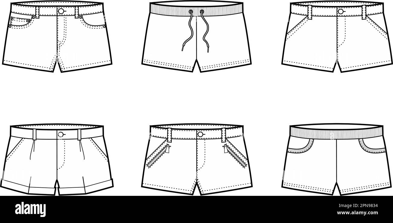 Hotpants hot pants Stock Vector Images - Alamy