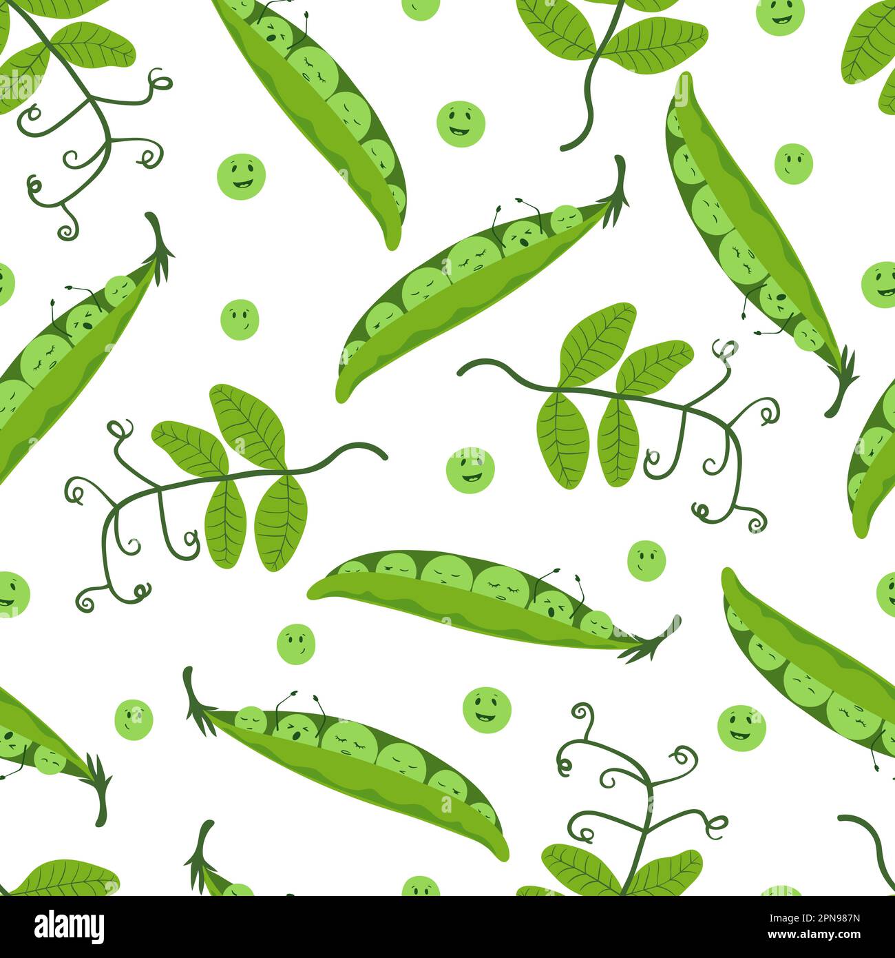 Cartoon pea hi-res stock photography and images - Alamy