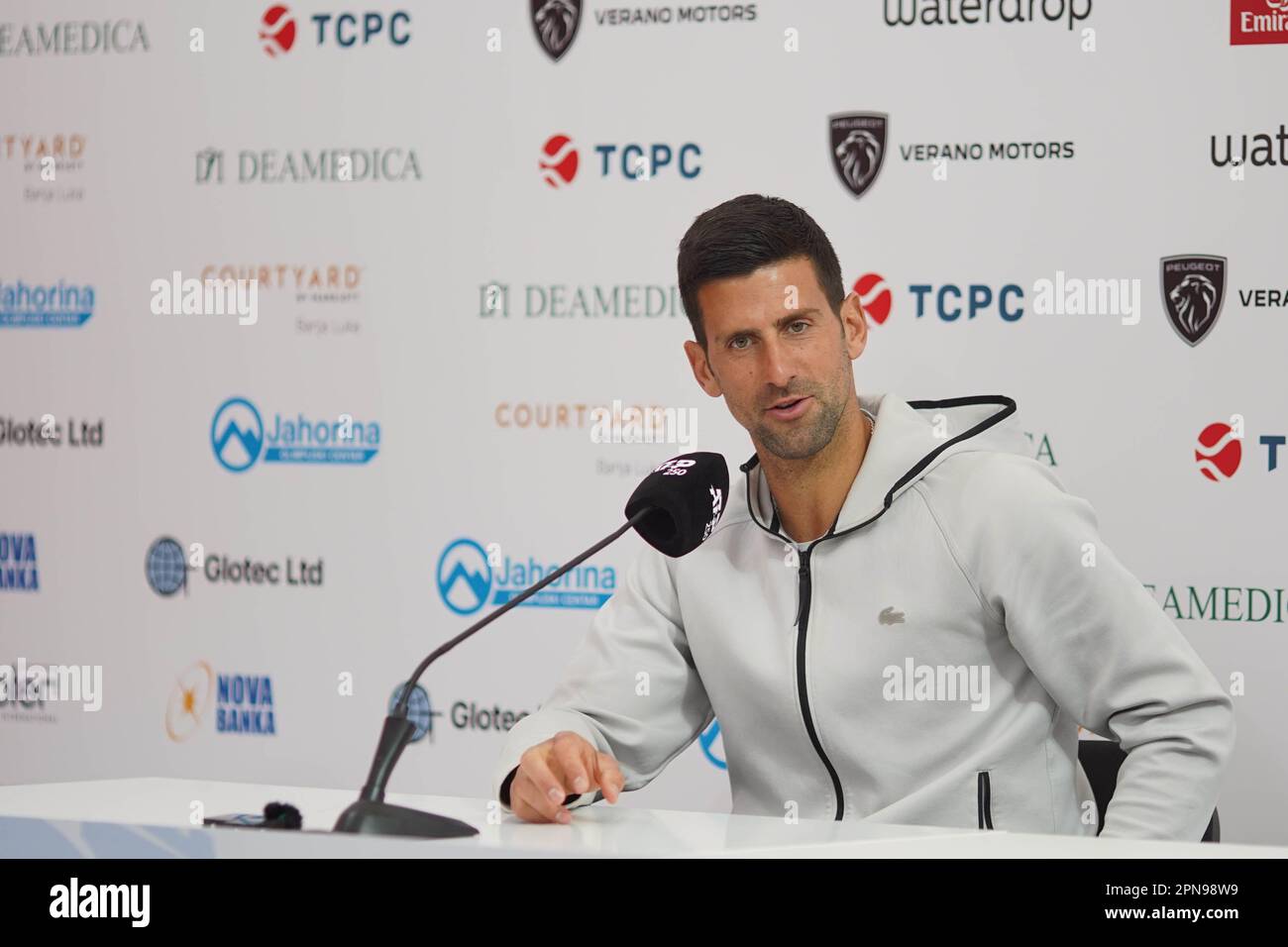 Novak banja luka 2023 hi-res stock photography and images - Alamy