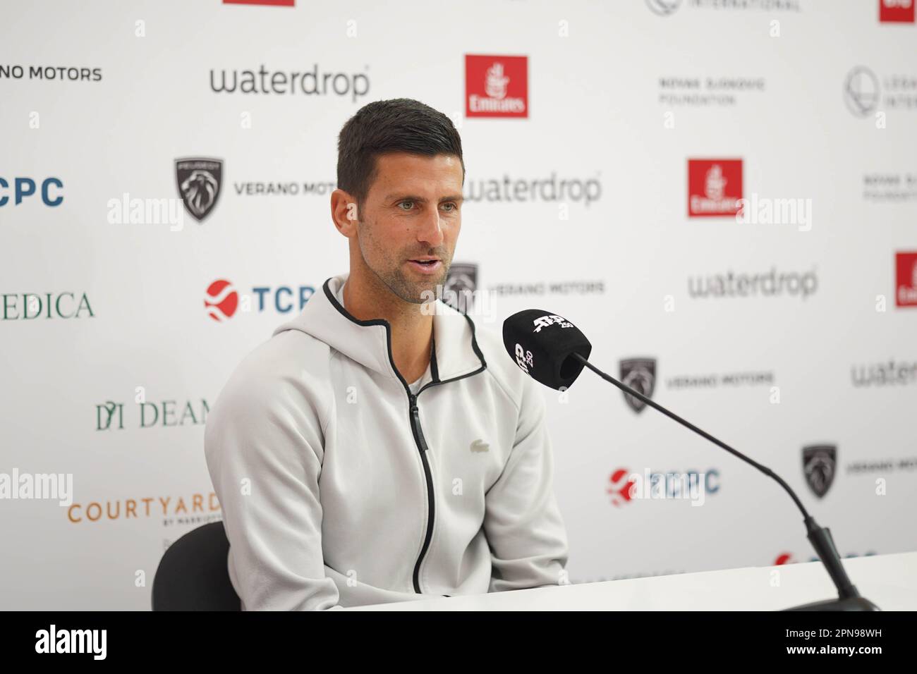 Novak banja luka 2023 hi-res stock photography and images - Alamy