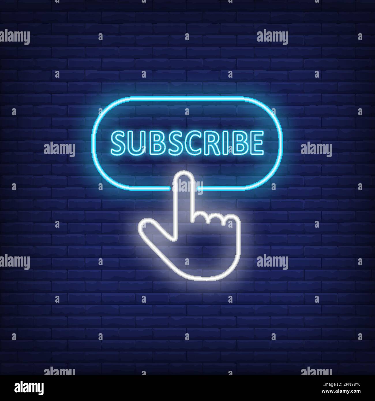 Subscribe neon sign Stock Vector Image & Art - Alamy