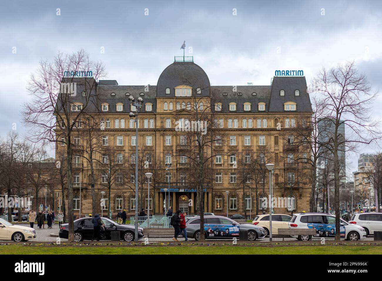Historical building in Mannheim on a quiet spring day Stock Photo - Alamy