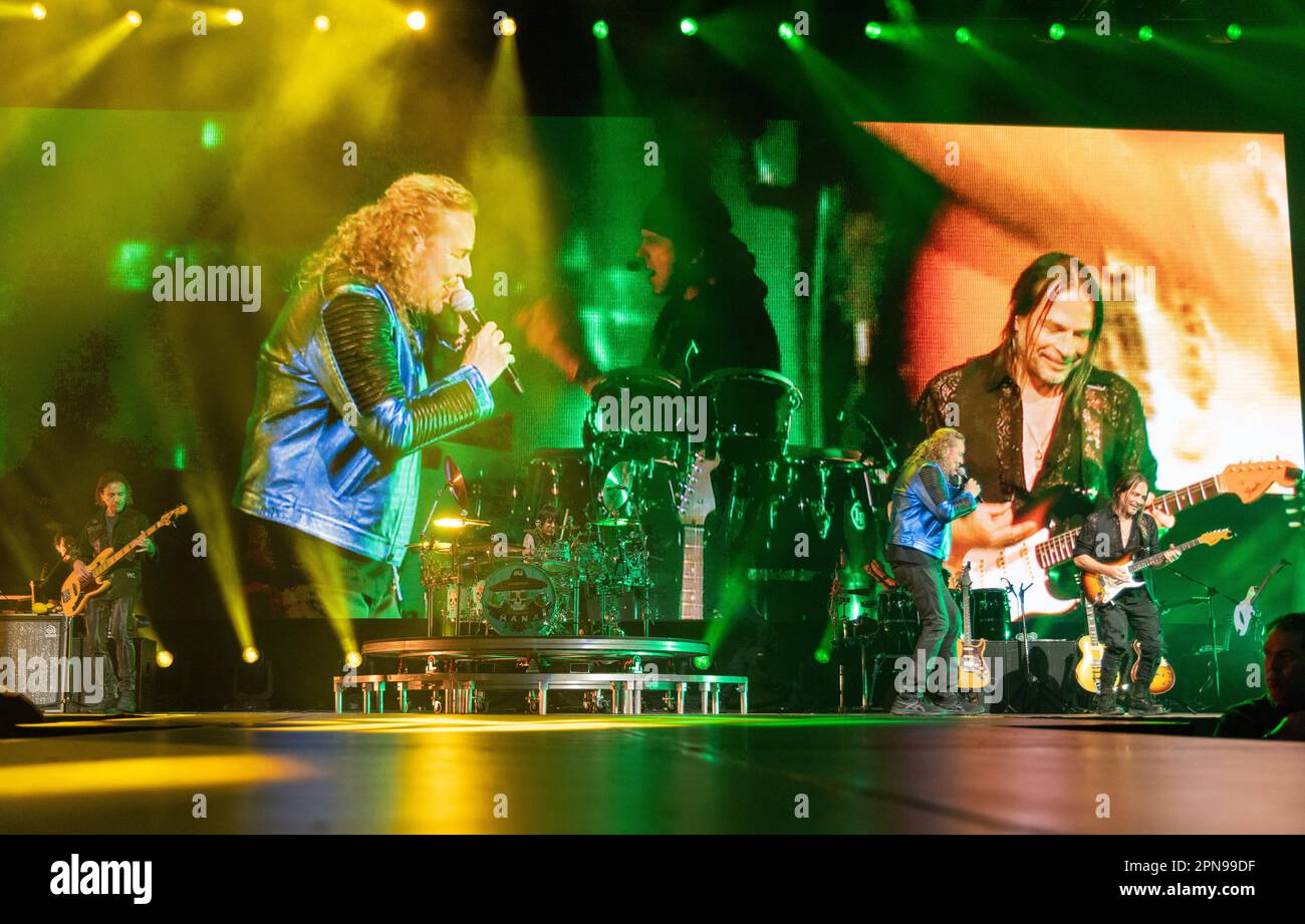 MIAMI, FL - APRIL 15: Juan Calleros, Alex Gonzalez, FjerOlvera and ...