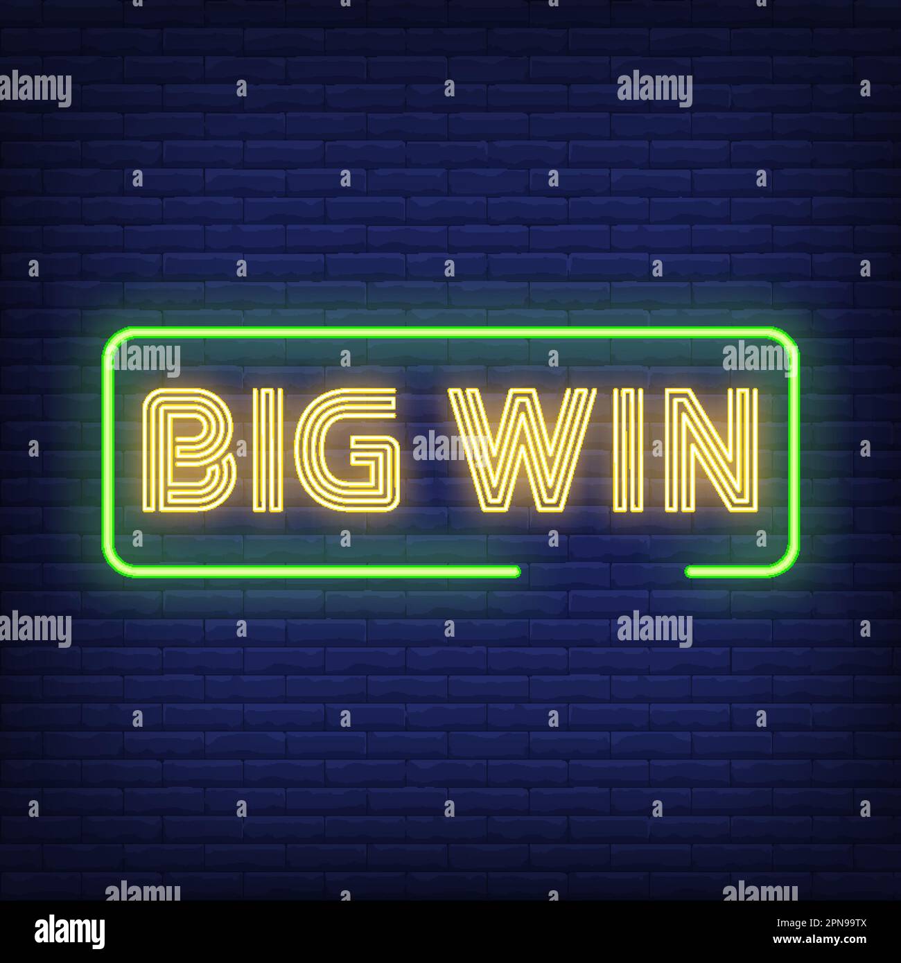 Big shiny sign in Stock Vector Images - Alamy