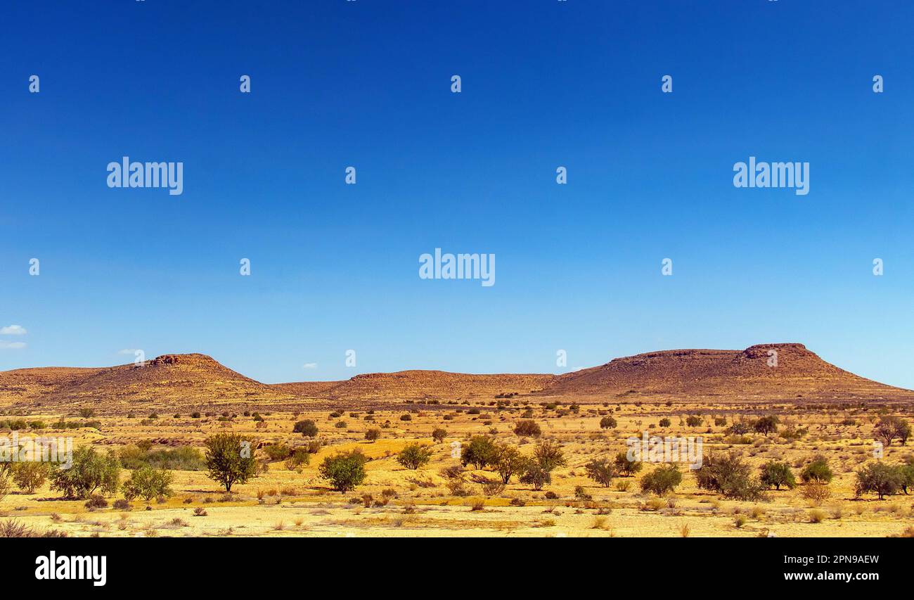 Scenic Mountain View in the Desert of Gafsa, Tunisia Stock Photo - Alamy