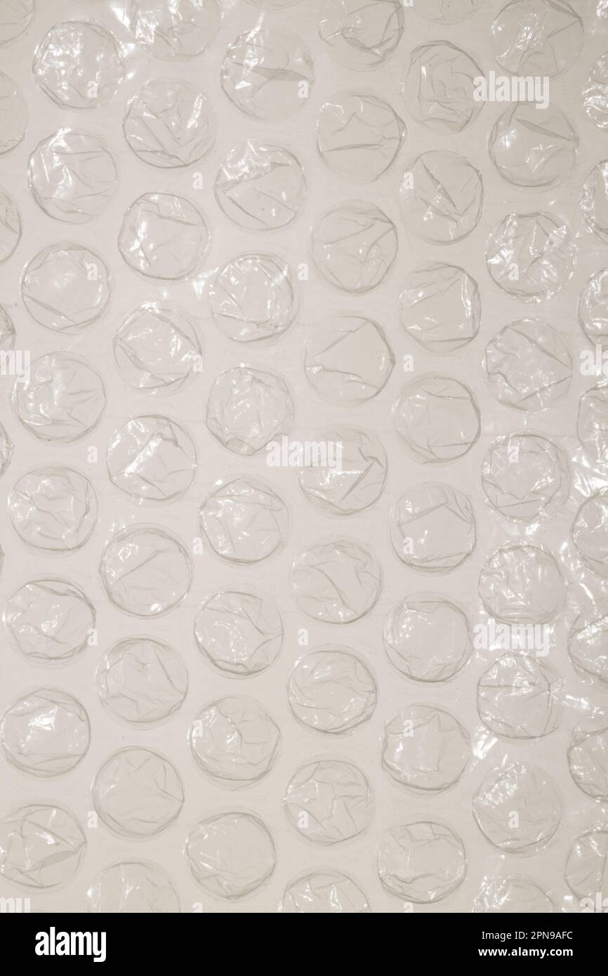 bubble wrap texture. The concept of ecology, garbage sorting ...
