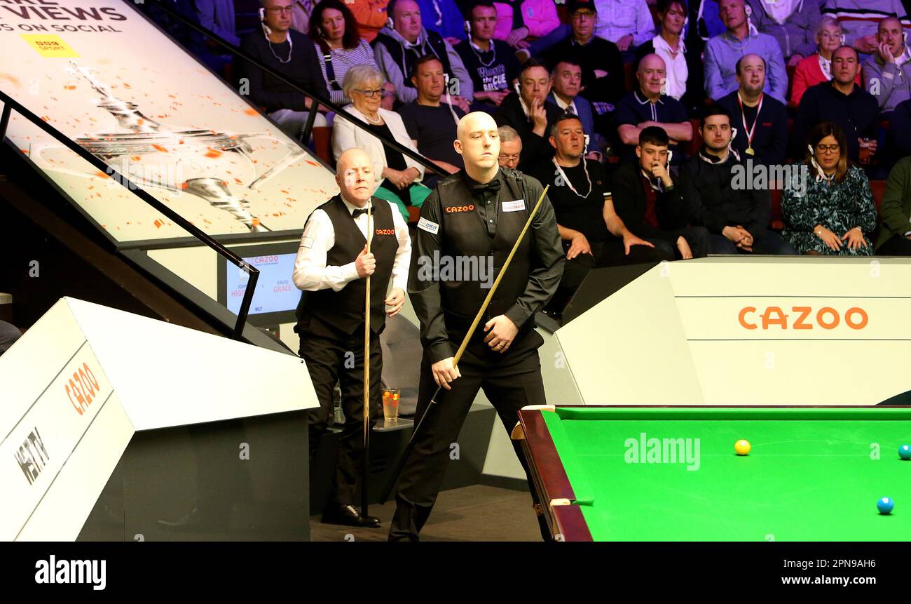 Sheffield, UK. 17th Apr, 2023. 17th April 2023; The Crucible, Sheffield ...