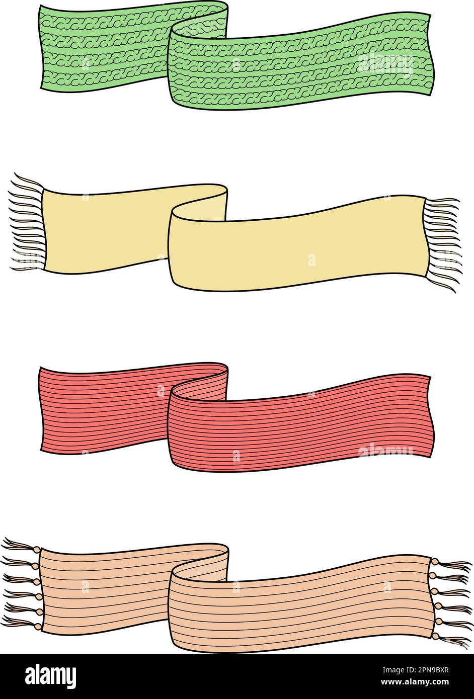 Fashion shawl Stock Vector Images - Alamy