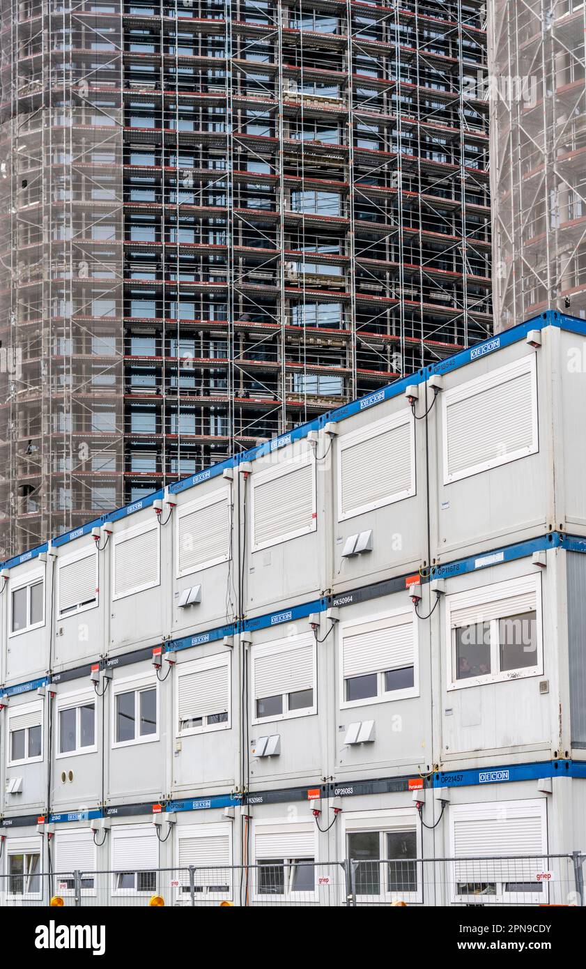 Modular container construction hi-res stock photography and images - Alamy