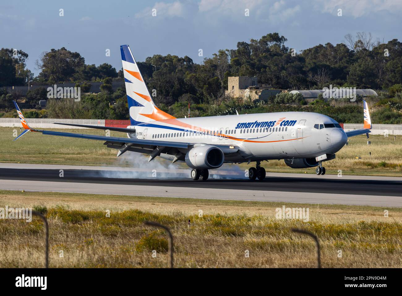 Smart Wings Boeing 737-86N (REG: OK-TVV) operating Air Malt flight ...
