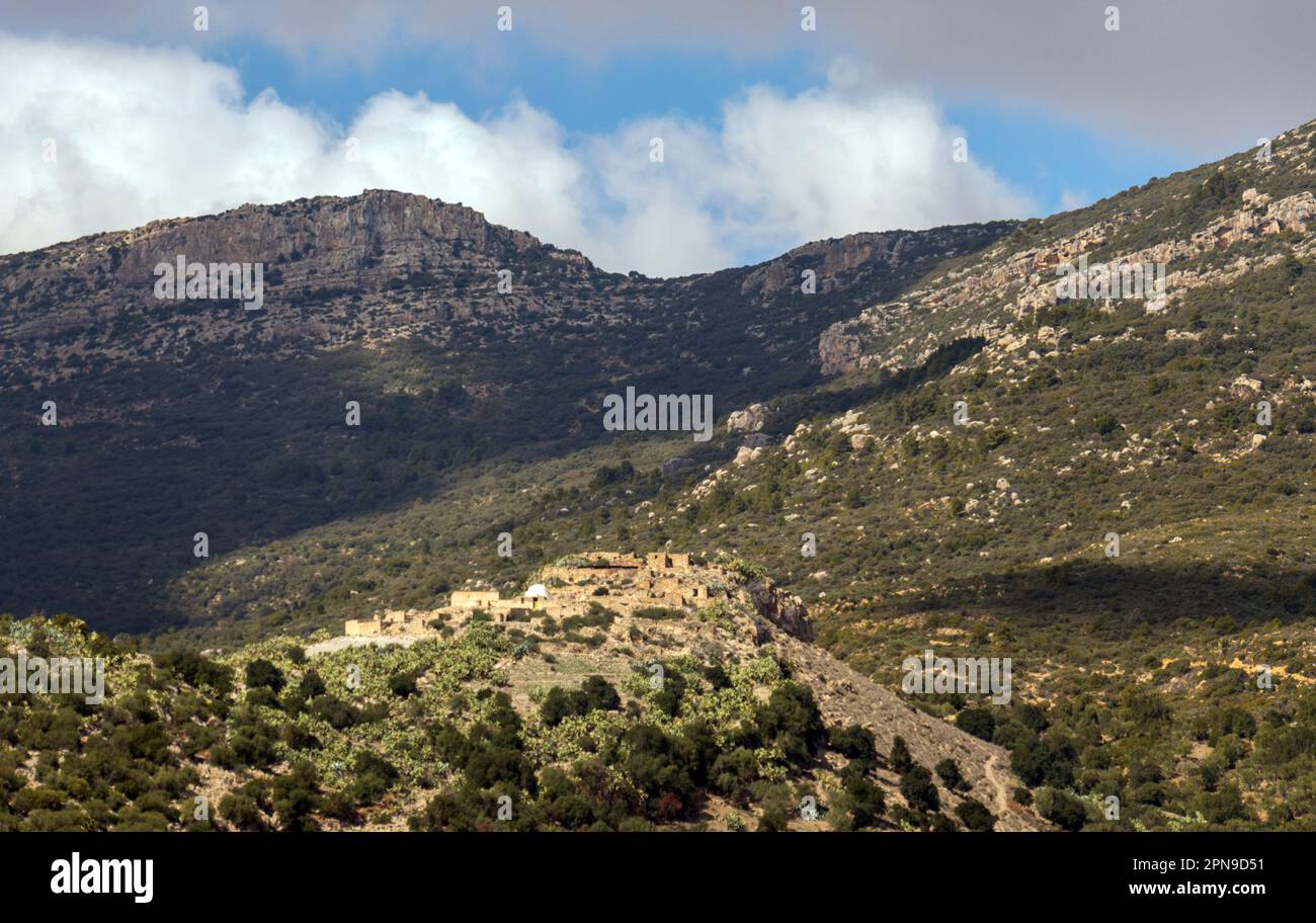 Jebel Bargou, Tunisia's Majestic Mountain Stock Photo - Alamy