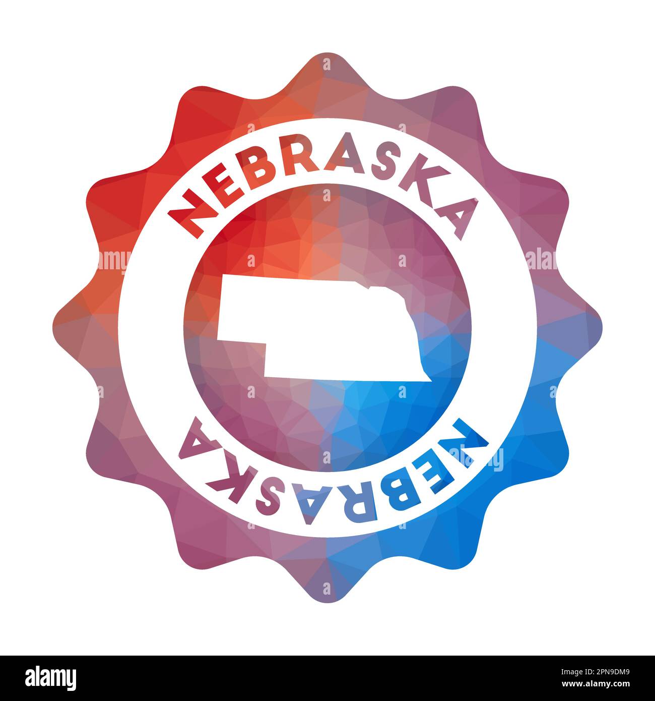 Nebraska tech map hi-res stock photography and images - Alamy