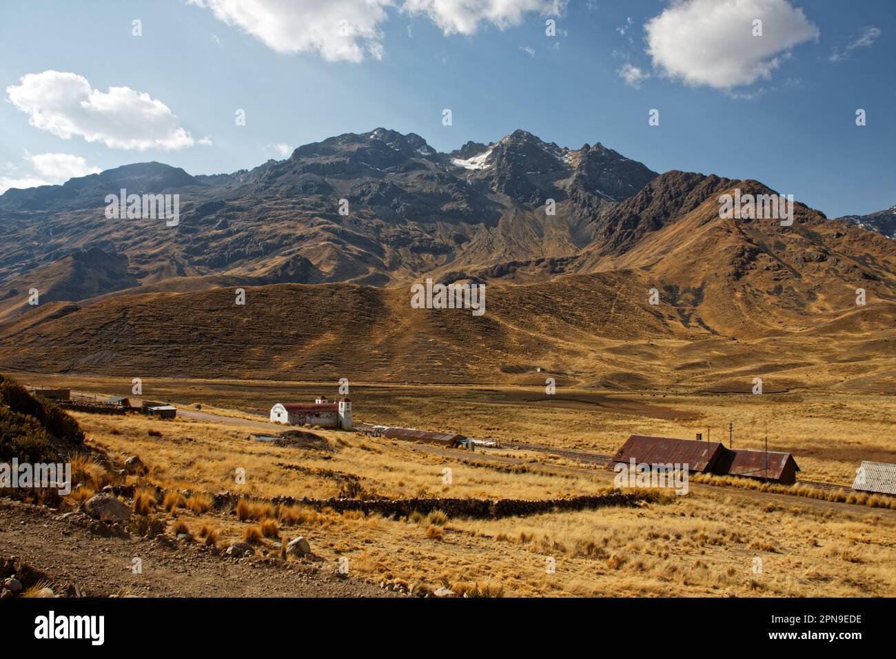 The view from Abra La Raja, a vista point on the border of Cusco and ...
