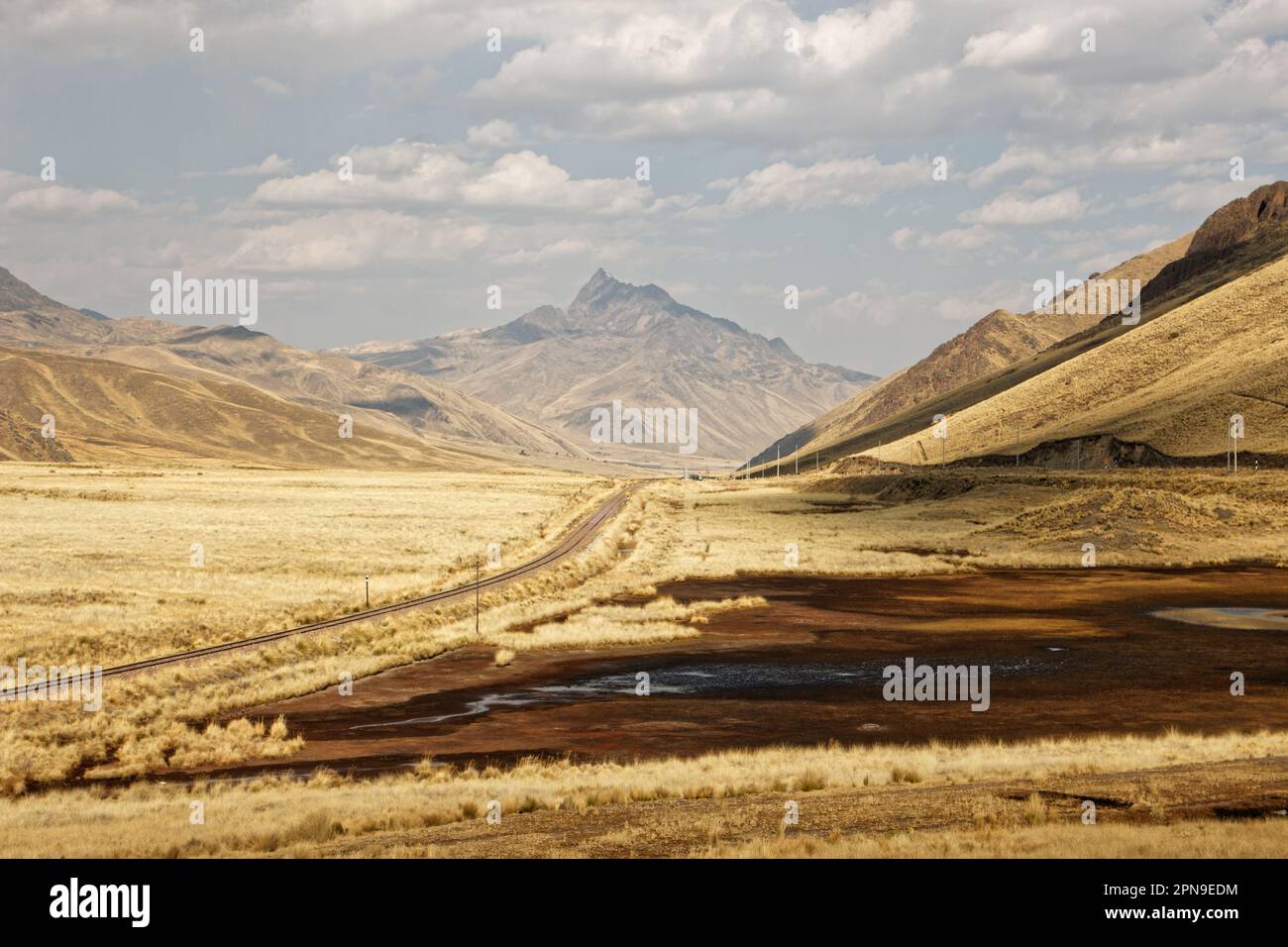 The view from Abra La Raja, a vista point on the border of Cusco and ...