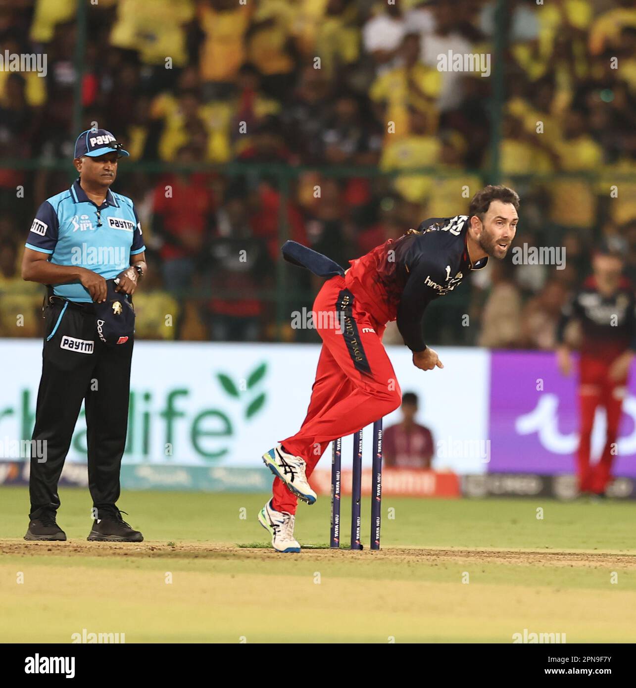 Bangalore, India. 18th Apr, 2023. TATA IPL 2023 : Match No : 24 : Royal Challengers Bangalore Vs ...
