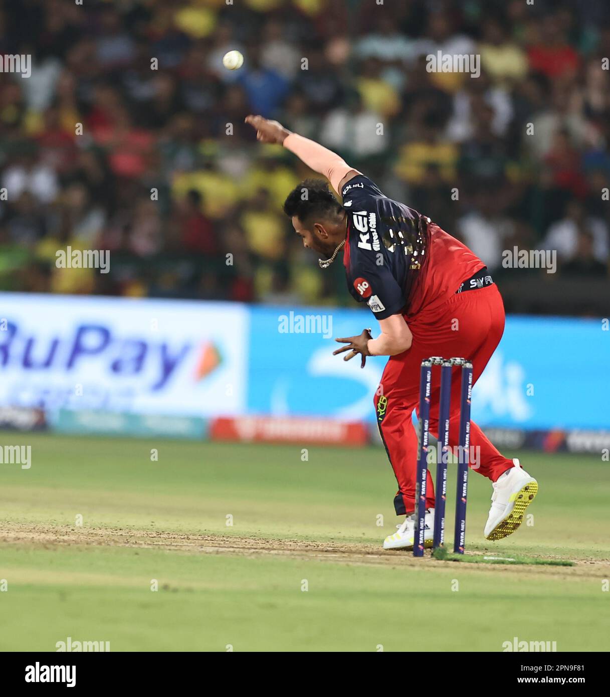 Bangalore, India. 18th Apr, 2023. TATA IPL 2023 : Match No : 24 : Royal Challengers Bangalore Vs ...