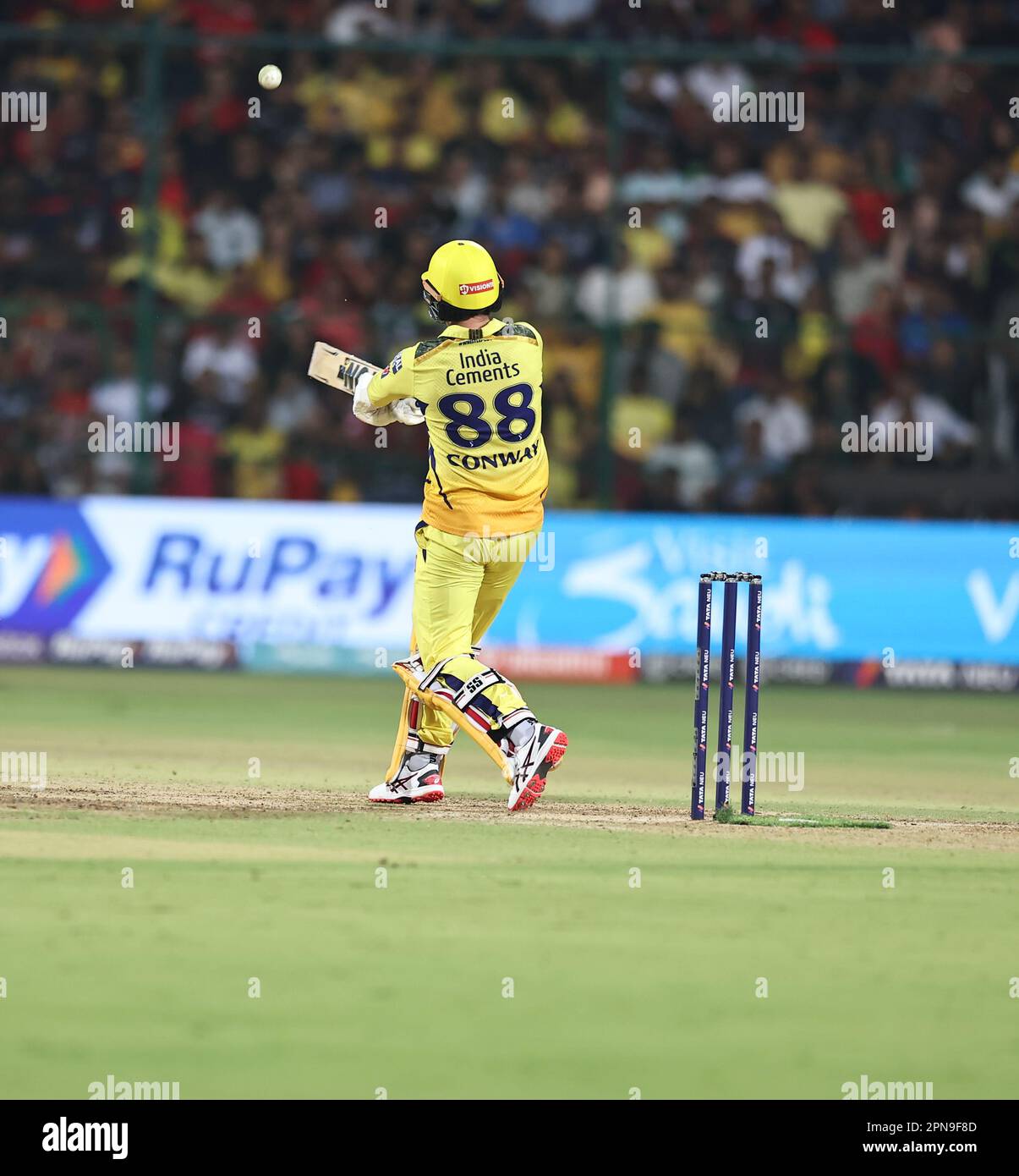 Bangalore, India. 18th Apr, 2023. TATA IPL 2023 : Match No : 24 : Royal Challengers Bangalore Vs ...