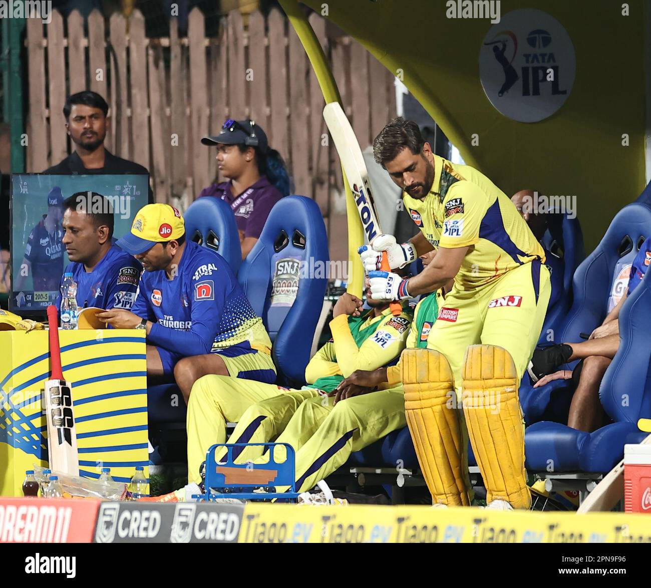 Bangalore, India. 18th Apr, 2023. TATA IPL 2023 : Match No : 24 : Royal Challengers Bangalore Vs ...