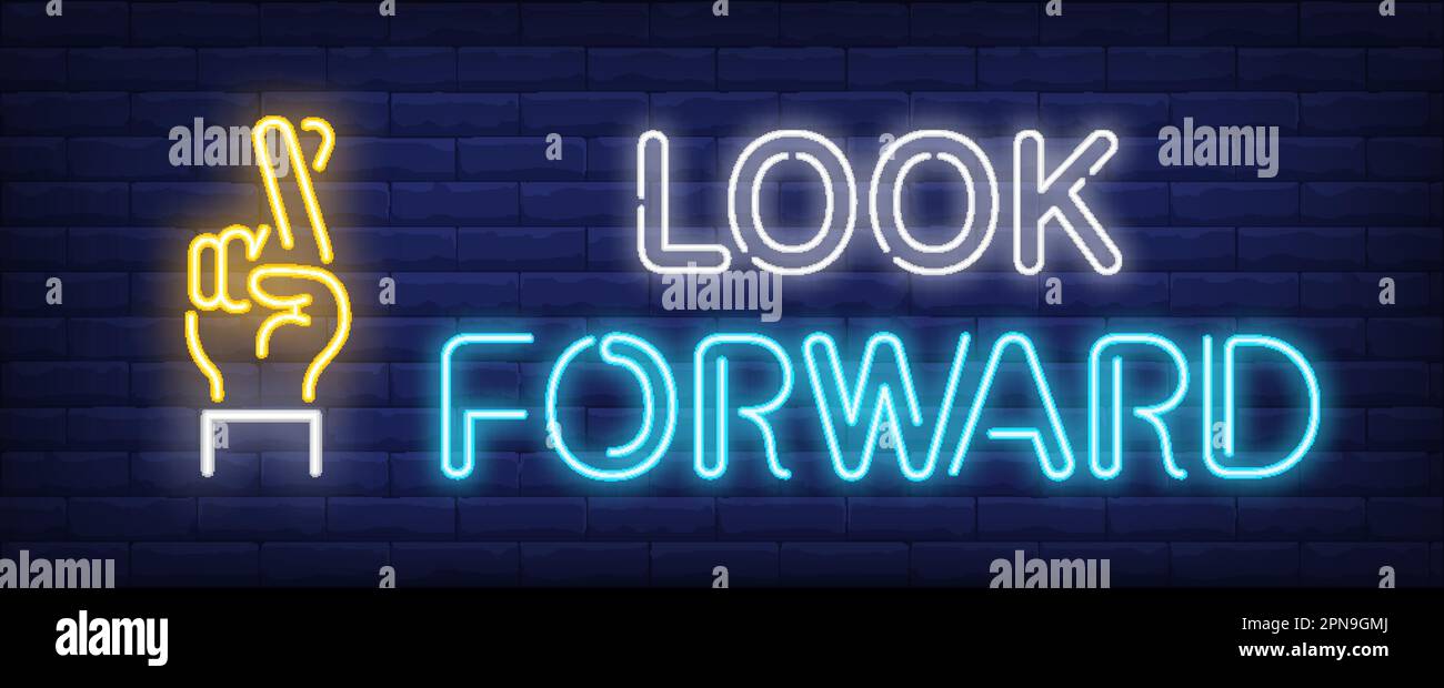 We look forward Stock Vector Images - Alamy