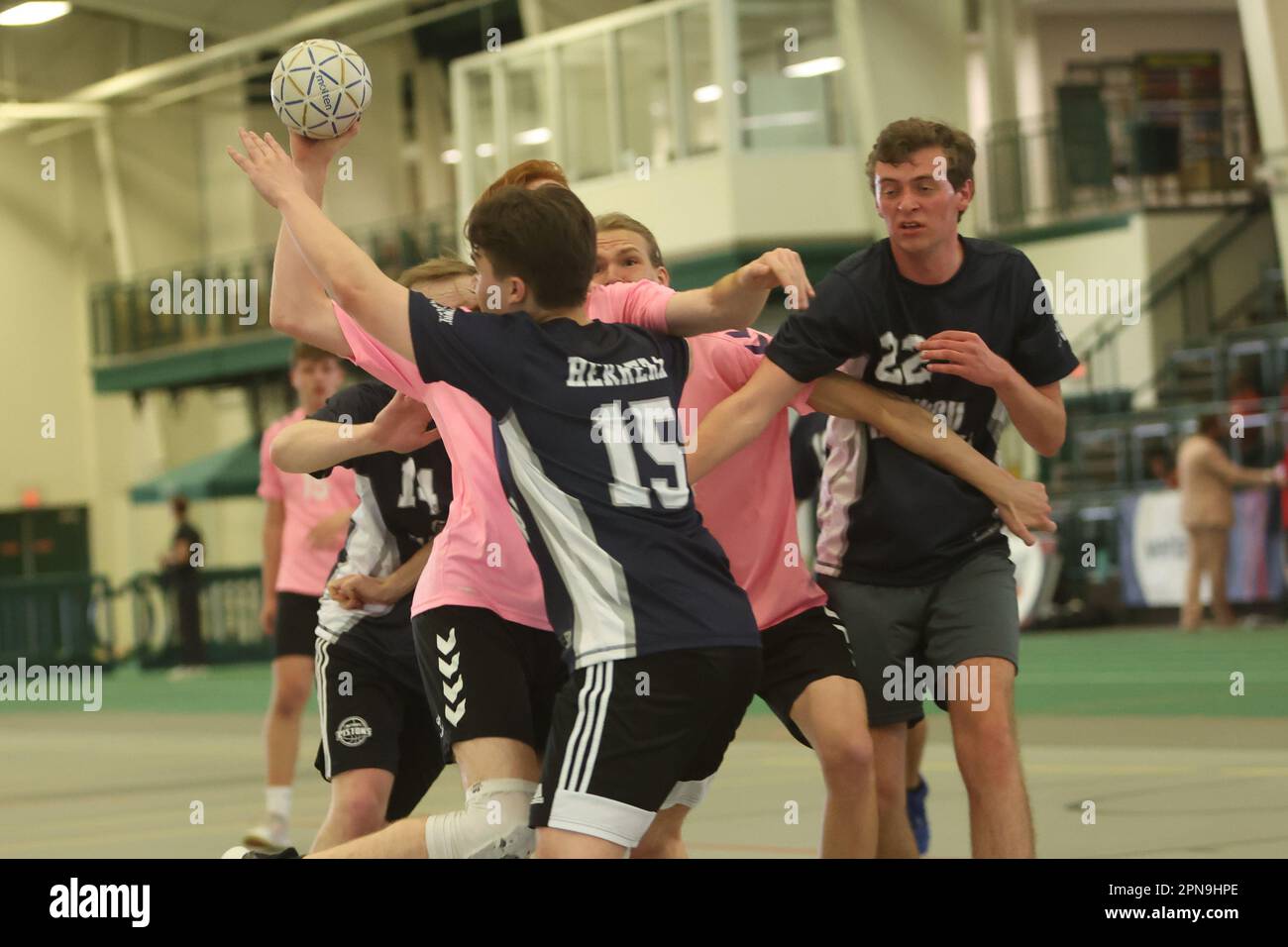 Tiffin, Ohio, USA. 14th Apr, 2023. USA Team Handball, Collegiate ...