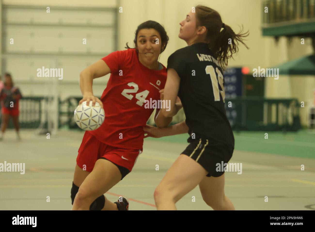 Tiffin, Ohio, USA. 14th Apr, 2023. USA Team Handball, Collegiate ...