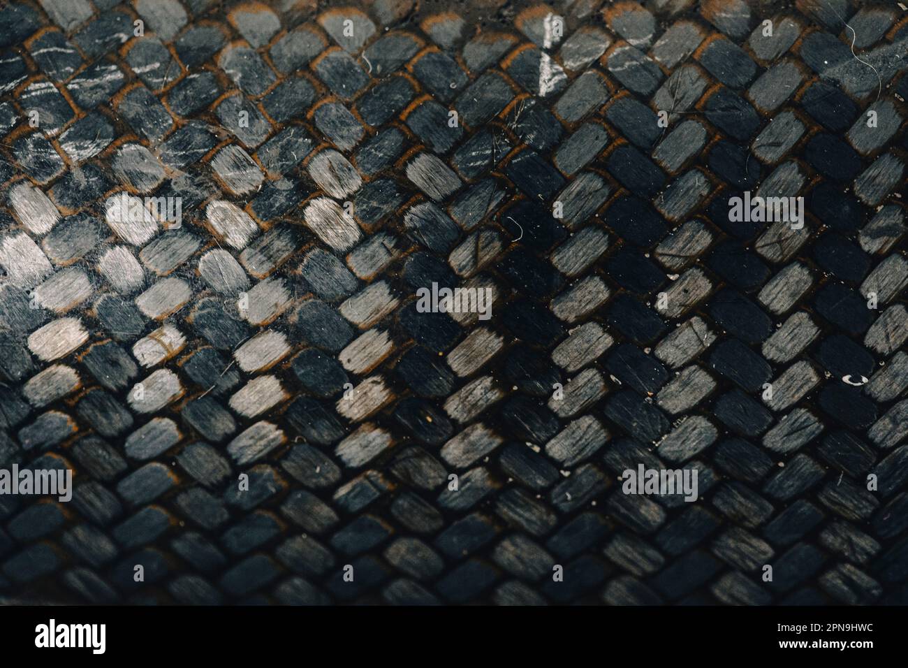 Carbon fiber texture squared pattern abstract scene Stock Photo - Alamy
