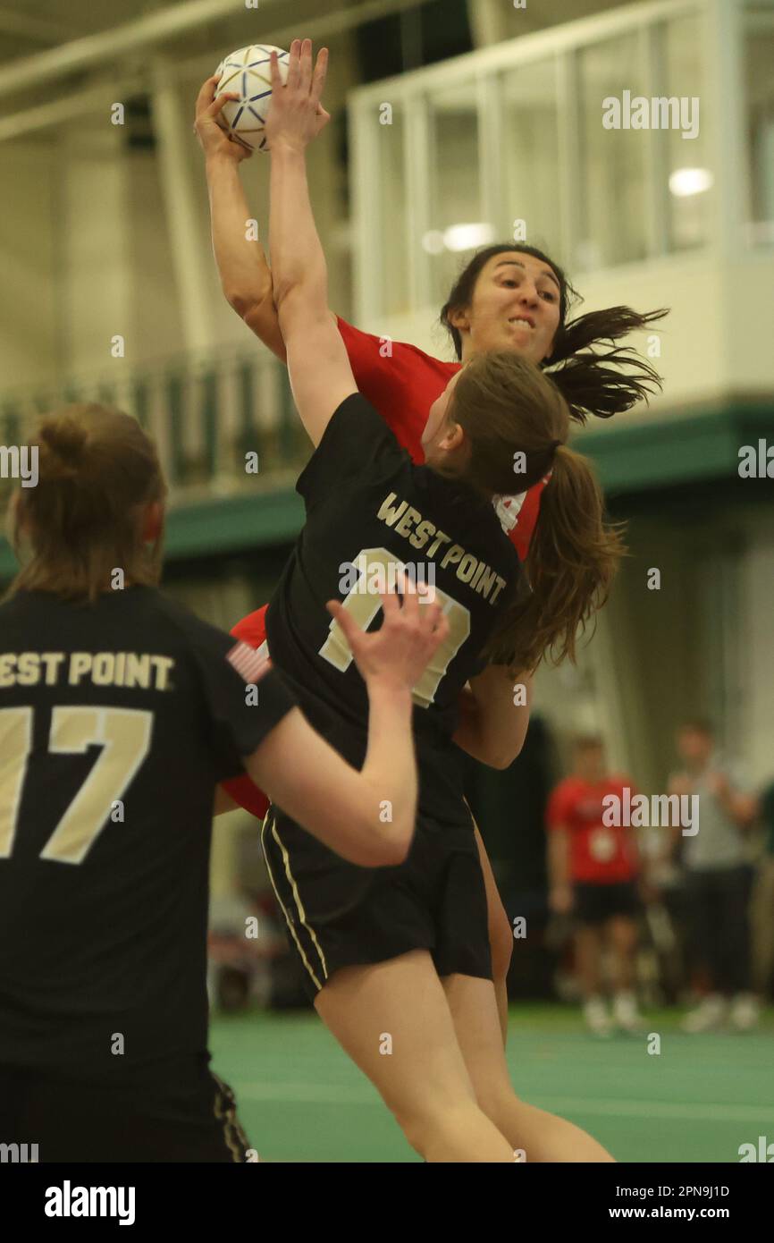 Tiffin, Ohio, USA. 14th Apr, 2023. USA Team Handball, Collegiate ...