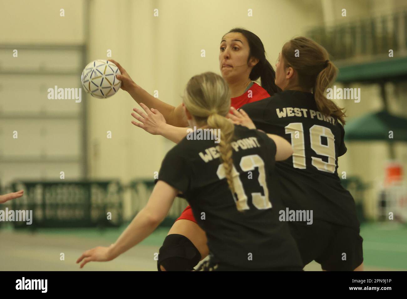 Tiffin, Ohio, USA. 14th Apr, 2023. USA Team Handball, Collegiate ...