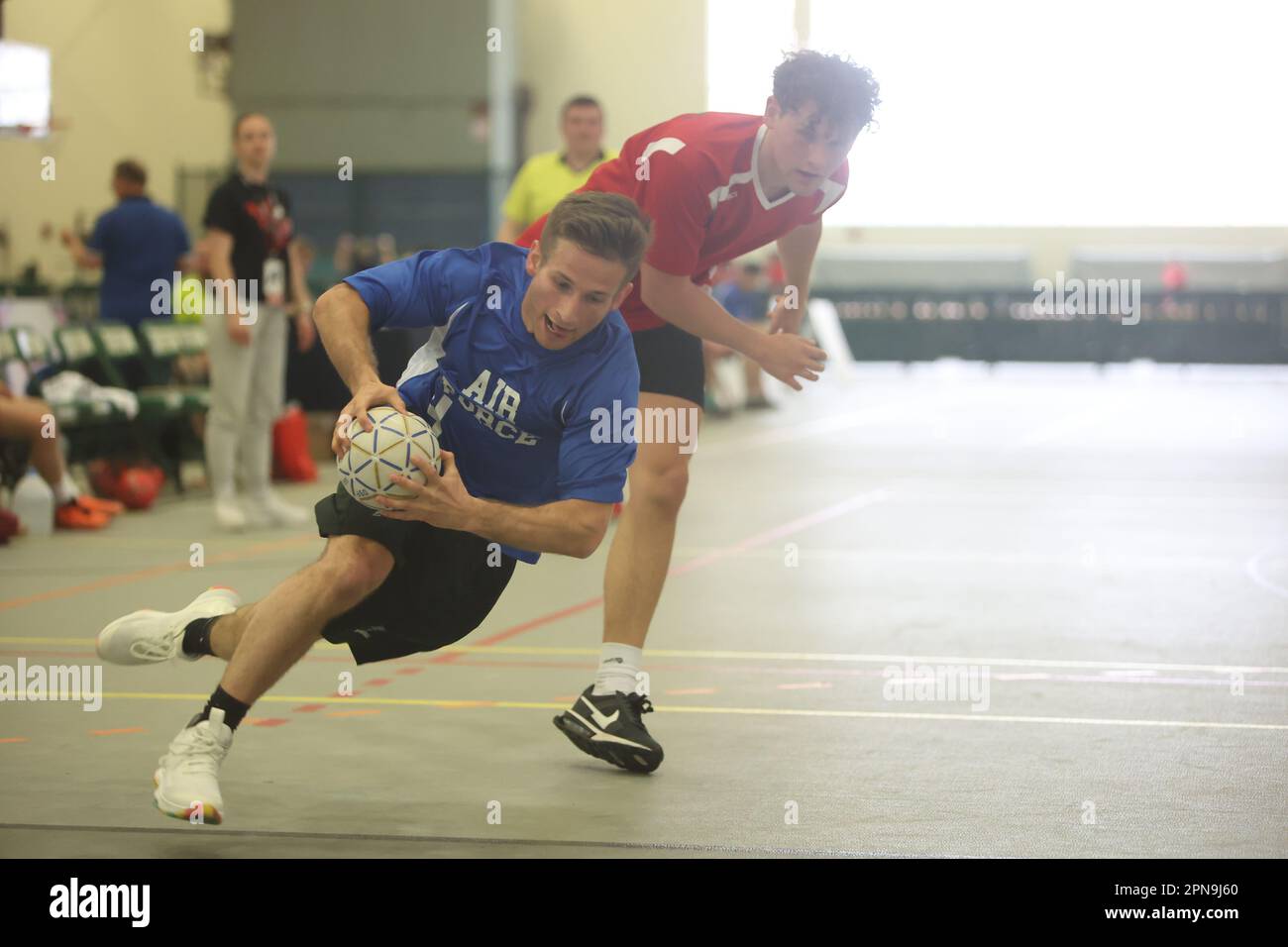 Tiffin, Ohio, USA. 14th Apr, 2023. USA Team Handball, Collegiate ...