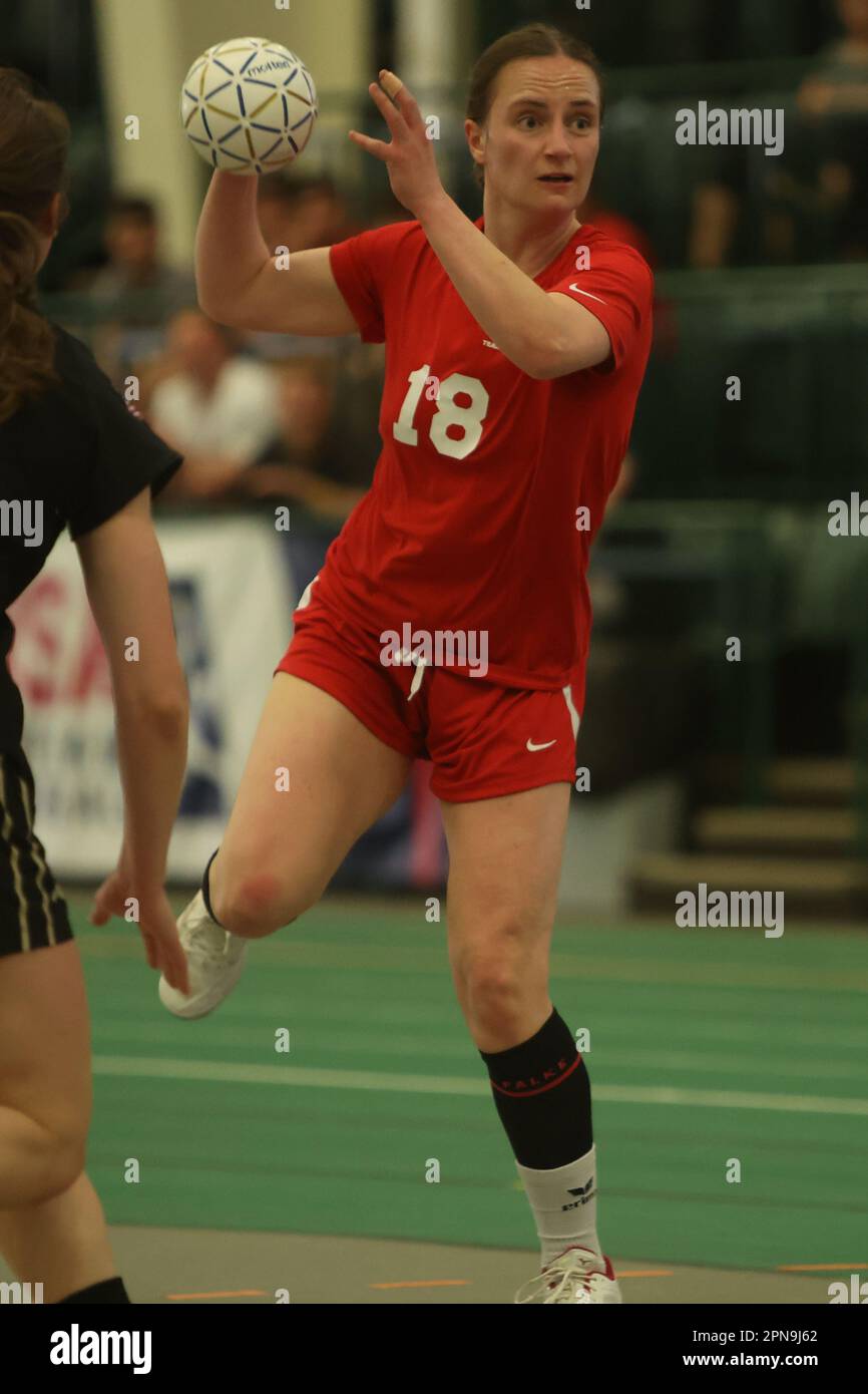 Tiffin, Ohio, USA. 14th Apr, 2023. USA Team Handball, Collegiate ...