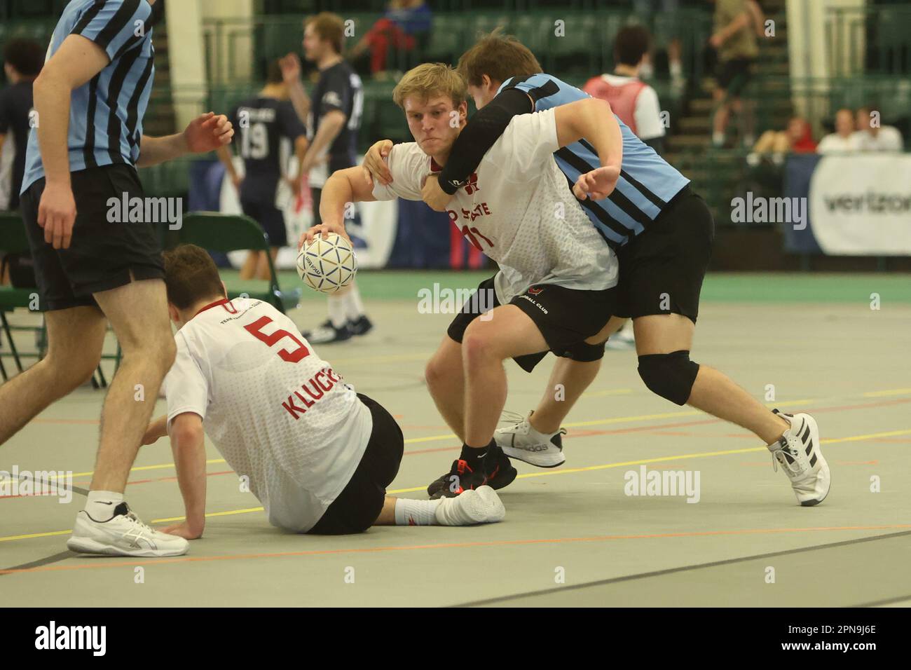 Tiffin, Ohio, USA. 15th Apr, 2023. USA Team Handball, Collegiate ...